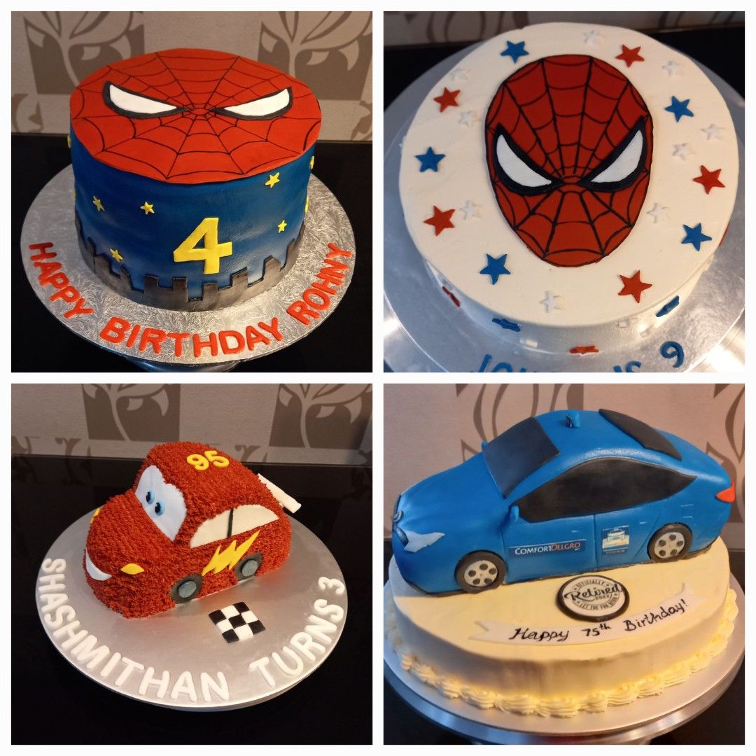 Cakes for boys *eggless available), Food & Drinks, Homemade Bakes on ...