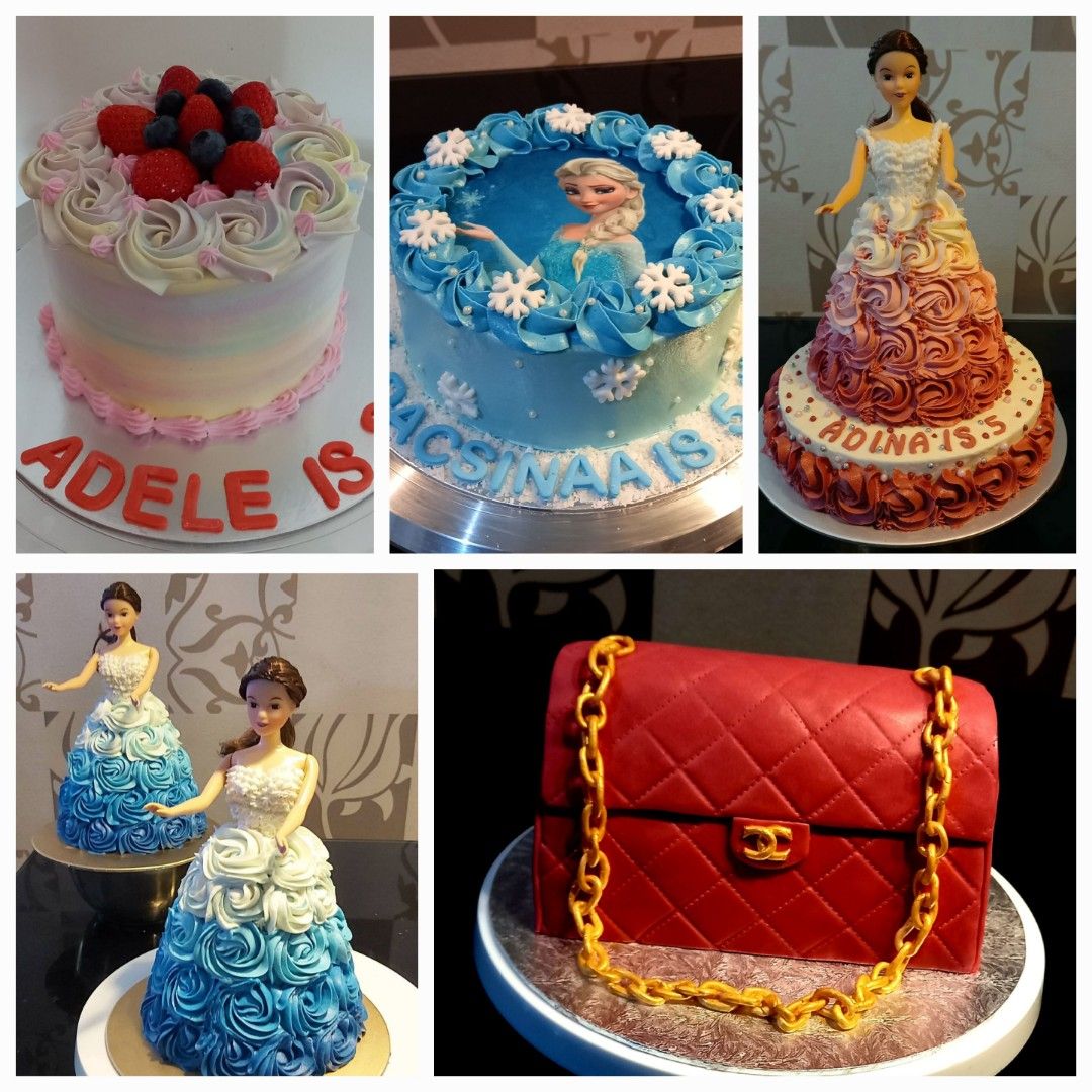 Cakes for girls (eggless available), Food & Drinks, Homemade Bakes on ...