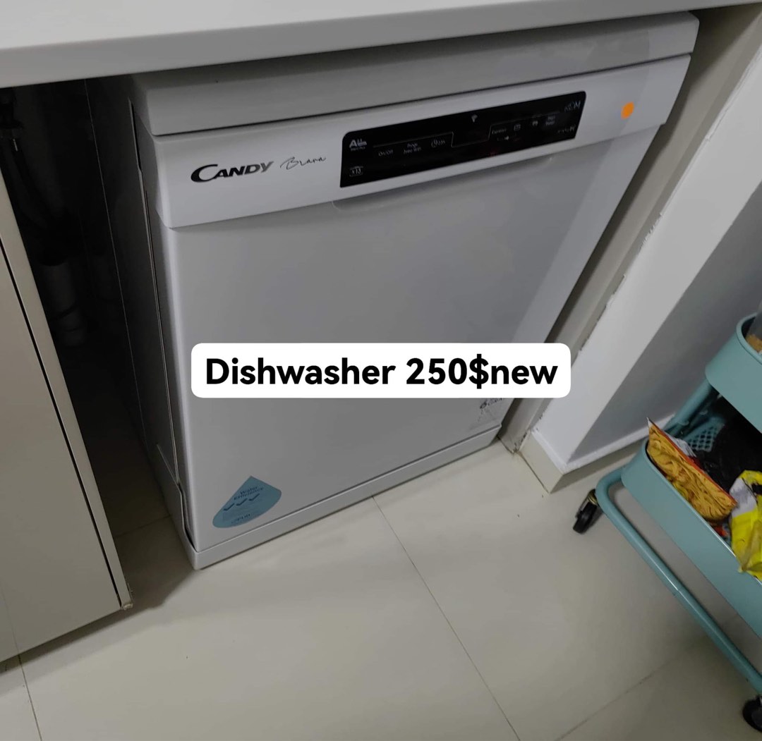 Candy Dishwasher, TV & Home Appliances, Kitchen Appliances, Dishwasher ...
