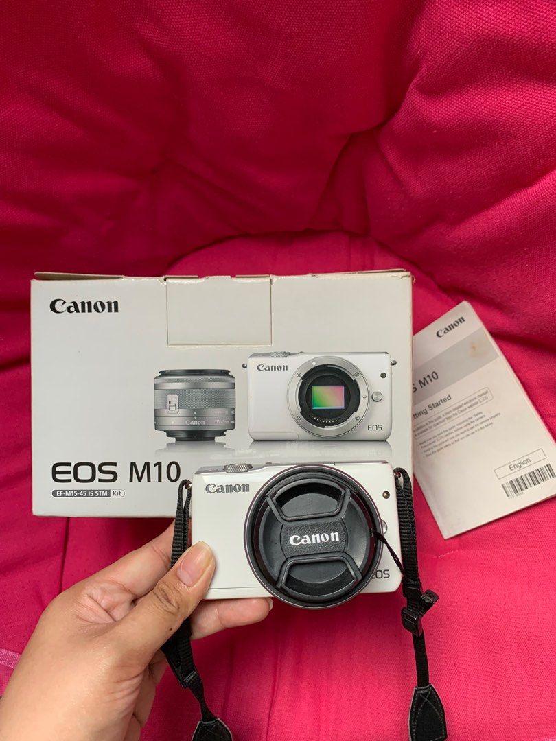 canon eos m10 mirrorless flip screen camera, Photography, Cameras on ...