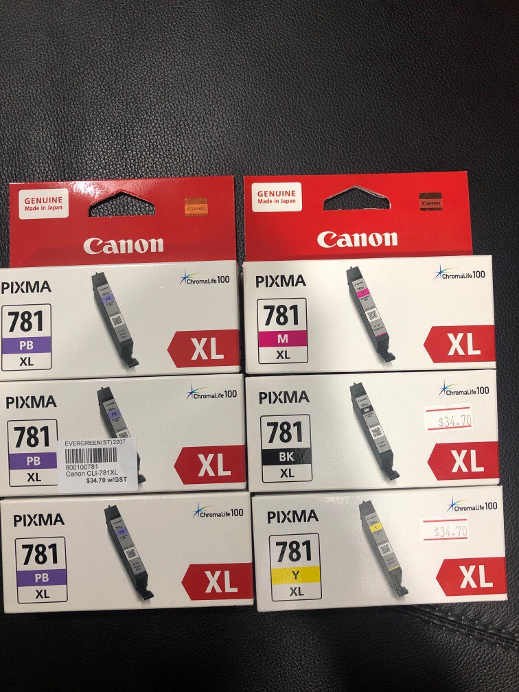 Canon Pixma Ink Cartridges, Computers & Tech, Printers, Scanners ...