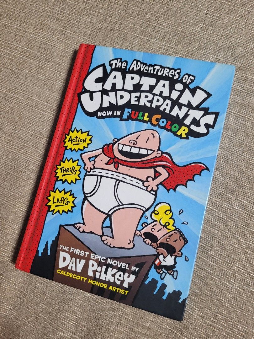 Captain underpants comics, Hobbies & Toys, Books & Magazines, Comics ...