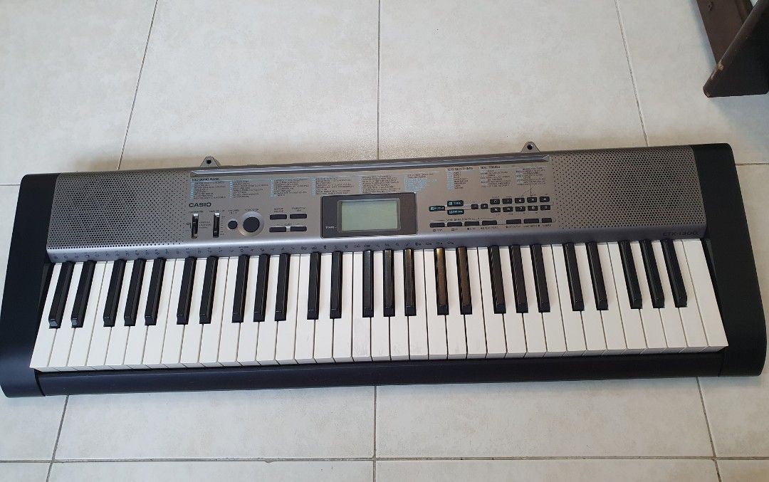 Casio CTK-1300 keyboard, Hobbies & Toys, Music & Media, Musical Instruments on Carousell