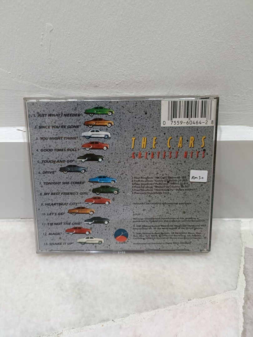(CD) The Cars Greatest Hits, Hobbies & Toys, Music & Media, CDs & DVDs ...