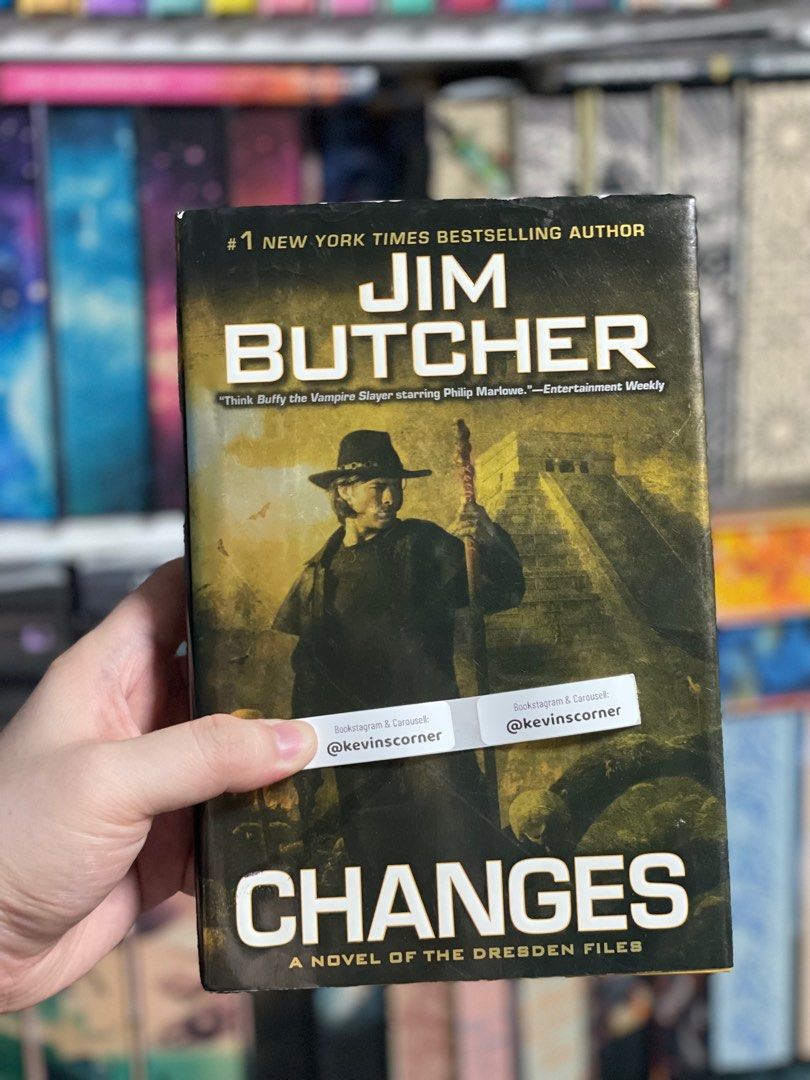 Changes HB by Jim Butcher, Hobbies & Toys, Books & Magazines, Fiction ...