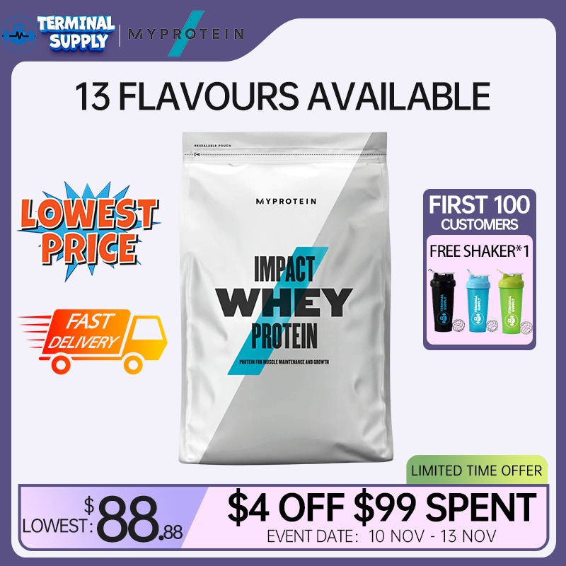 [CHEAPEST] MyProtein Whey Protein, Health & Nutrition, Health ...