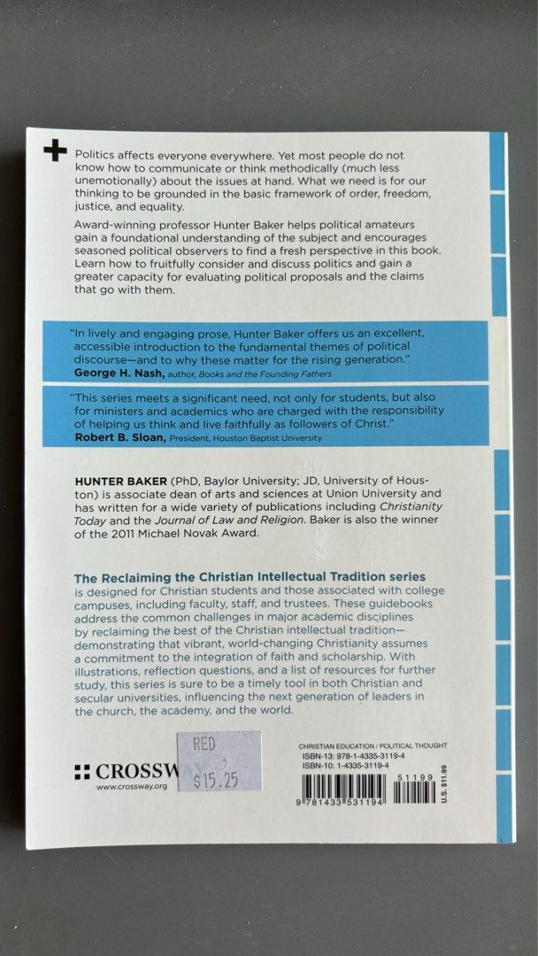 Christian Book: POLITICAL THOUGHT A STUDENT'S GUIDE, Hobbies & Toys ...