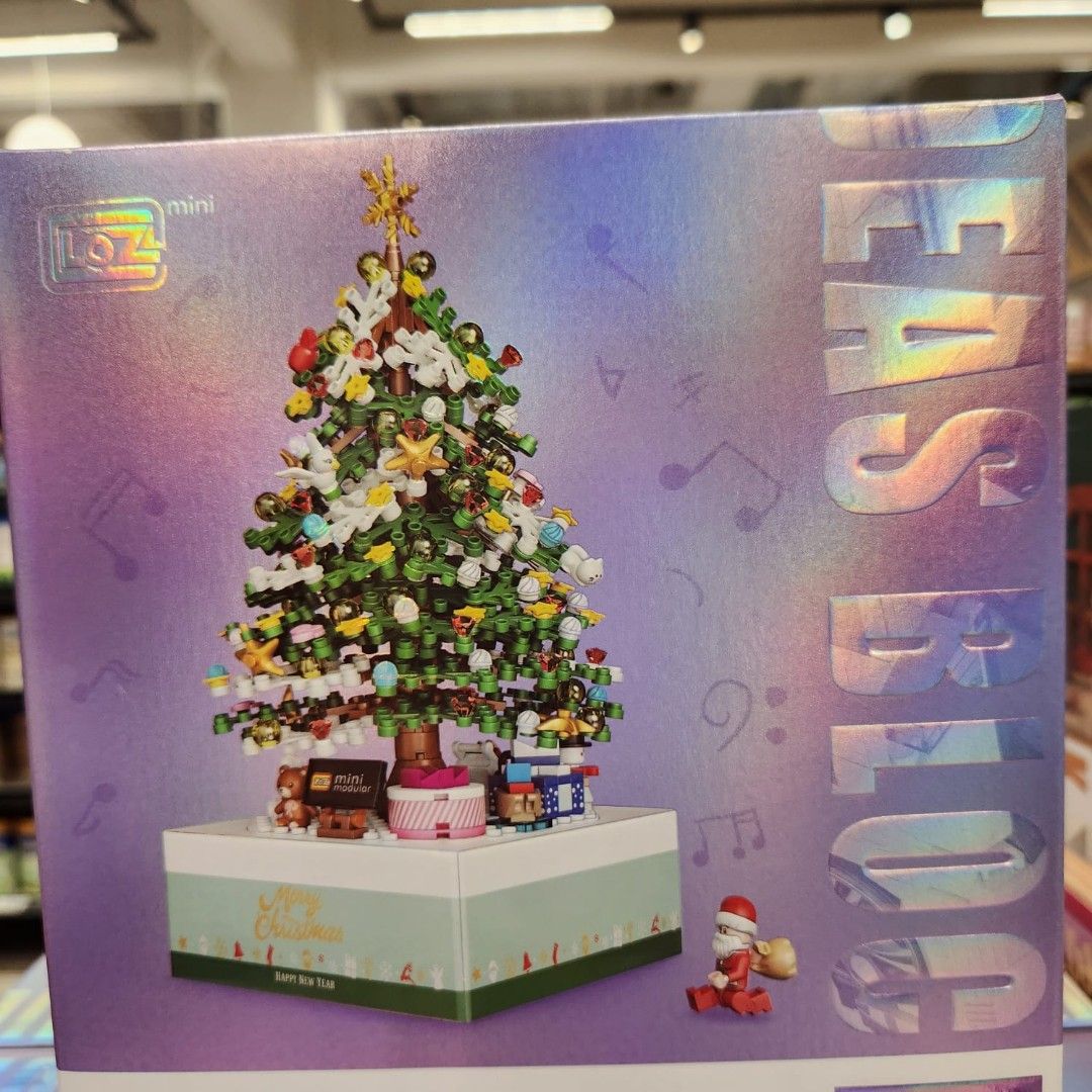 Christmas Tree Music Box LOZ Ideas Music Block Kids CPCM Cow Play Cow ...