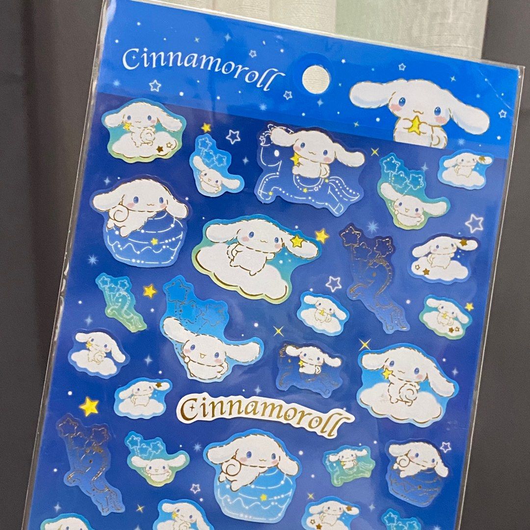 Cinnamoroll Sticker Sheet, Hobbies & Toys, Stationary & Craft ...