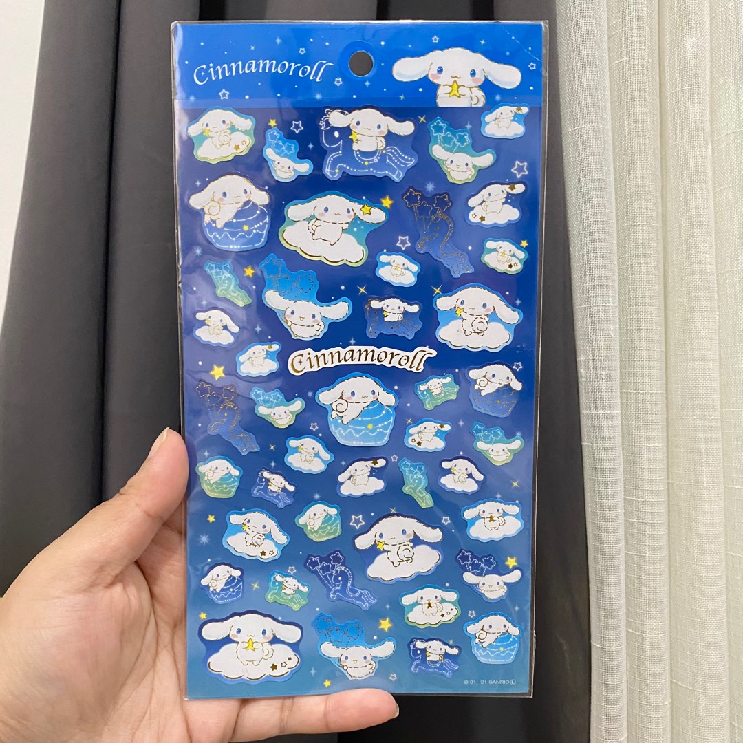 Cinnamoroll Sticker Sheet, Hobbies & Toys, Stationary & Craft ...
