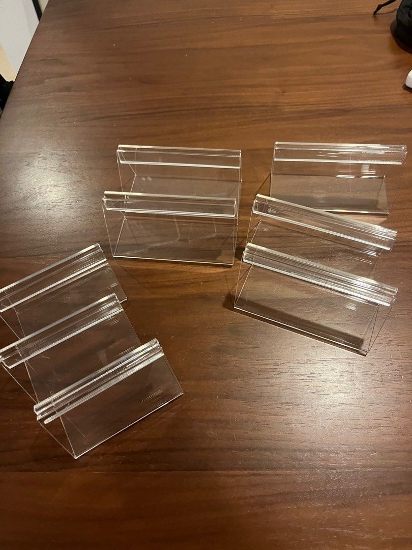 Clear Table Paper Holder - 8 in Total, Hobbies & Toys, Stationery ...