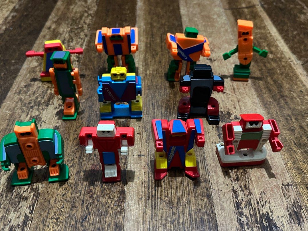 Colgate Letrabots 1980s (Sold per piece), Hobbies & Toys, Toys & Games ...
