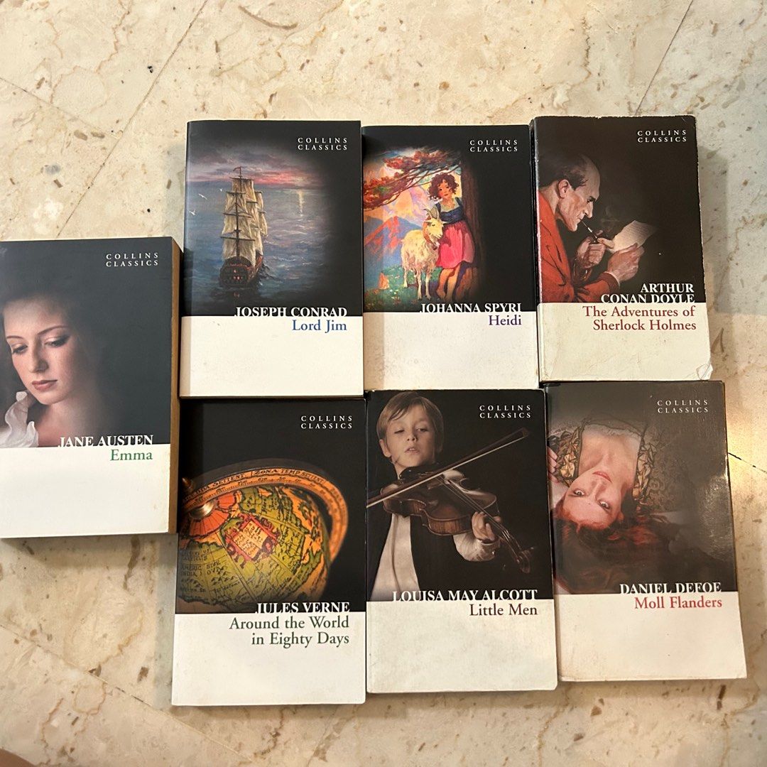 Collin Classics: Emma, Lord Jim, Heidi, Adventure of Sherlock holmes ...