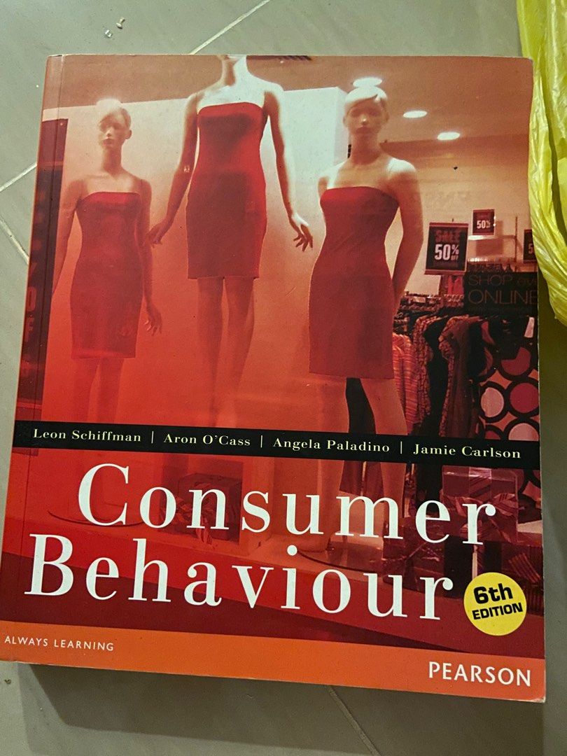 Consumer Behaviour 6th Edition Pearson Textbook, Hobbies & Toys, Books ...