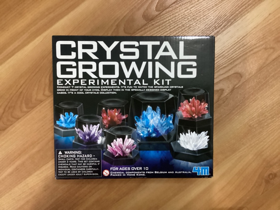 Crystal Growing, Hobbies & Toys, Toys & Games on Carousell