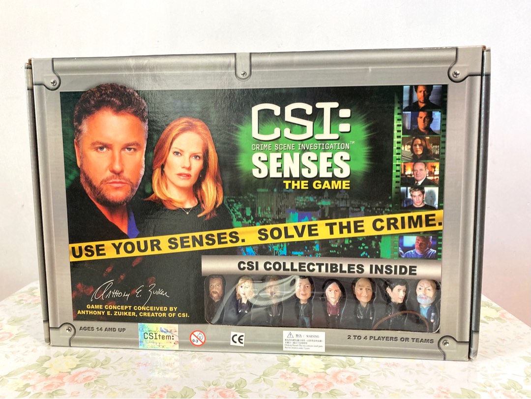 CSI Senses The Game Board Game, 興趣及遊戲, 玩具 & 遊戲類 - Carousell