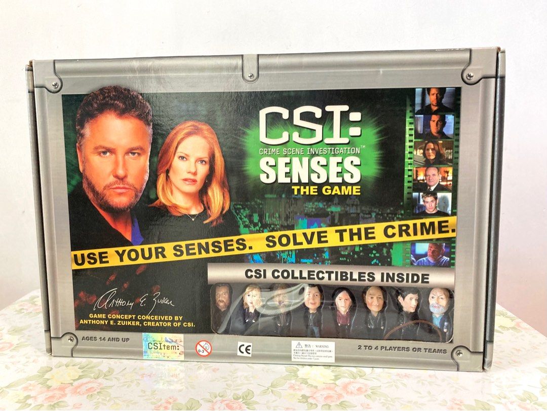 CSI Senses The Game Board Game, 興趣及遊戲, 玩具 & 遊戲類 - Carousell