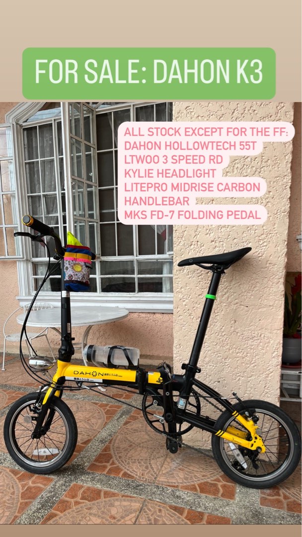 DAHON K3, Sports Equipment, Bicycles & Parts, Bicycles on Carousell