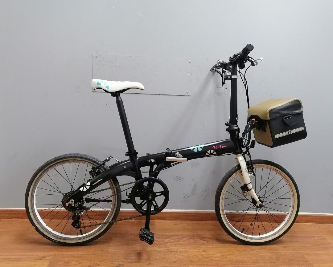 Dahon Vybe folding bike + full accessories, Sports Equipment, Bicycles & Parts, Bicycles on ...