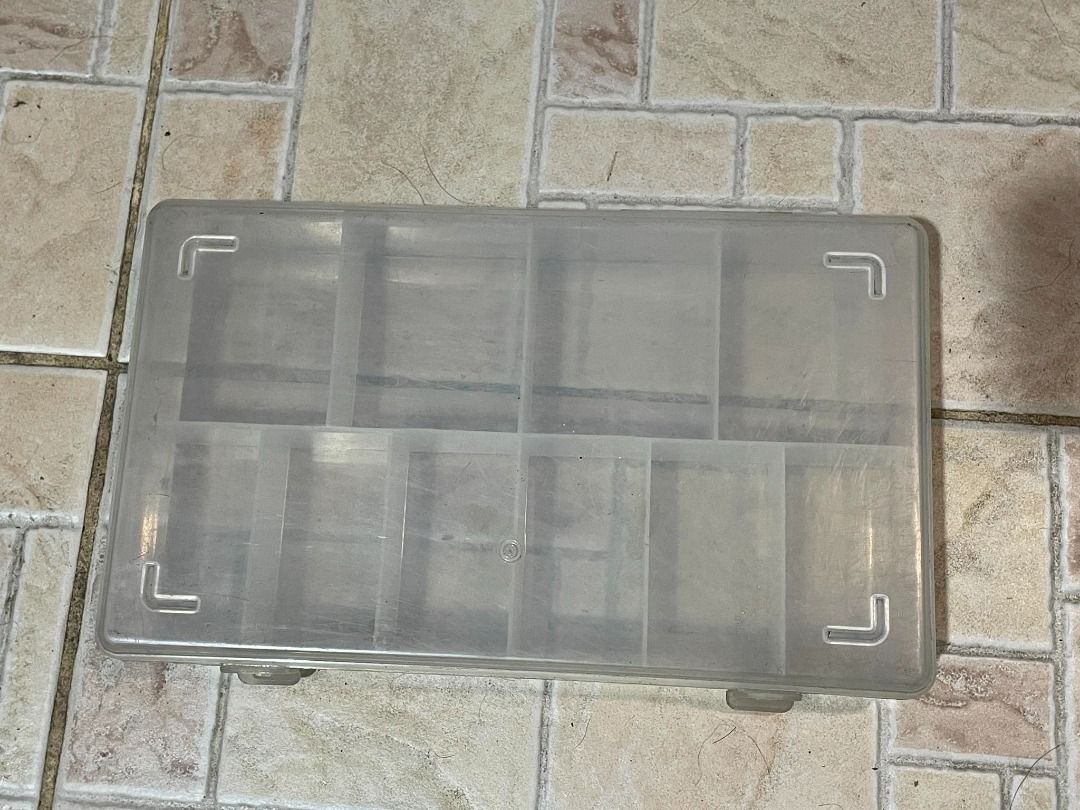 Daiso Medicine Box | storage case organizer with compartment grids ...