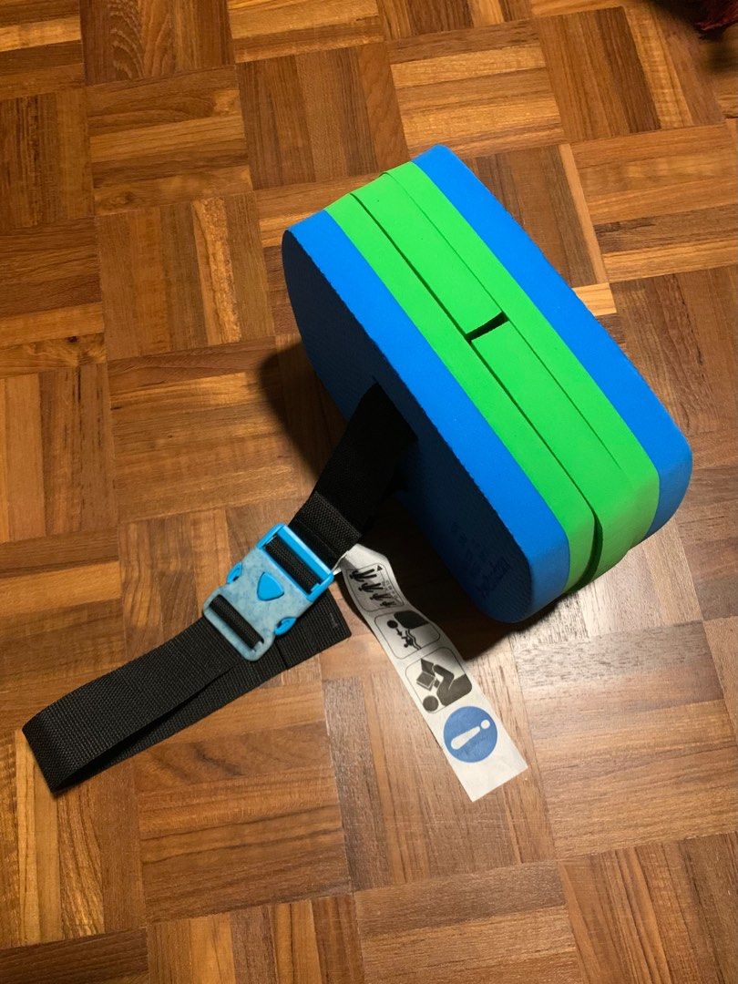 Decathalon Nabaiji Kids/Child Swim Back Float 15-30KG - Blue/Green ...