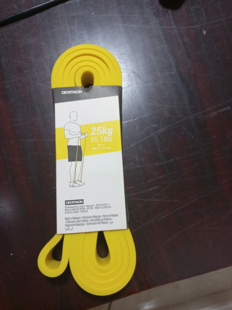 Decathlon Corength strap - 25kh, Sports Equipment, Exercise & Fitness ...