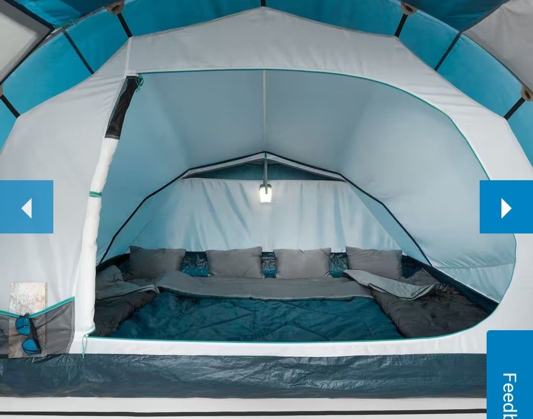 Decathlon Quechua Tent MH100 XXL, Sports Equipment, Hiking & Camping on ...