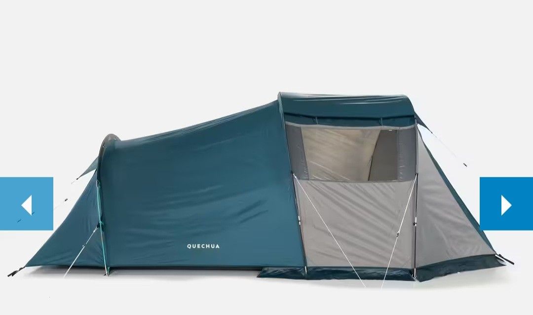 Decathlon Quechua Tent MH100 XXL, Sports Equipment, Hiking & Camping on ...