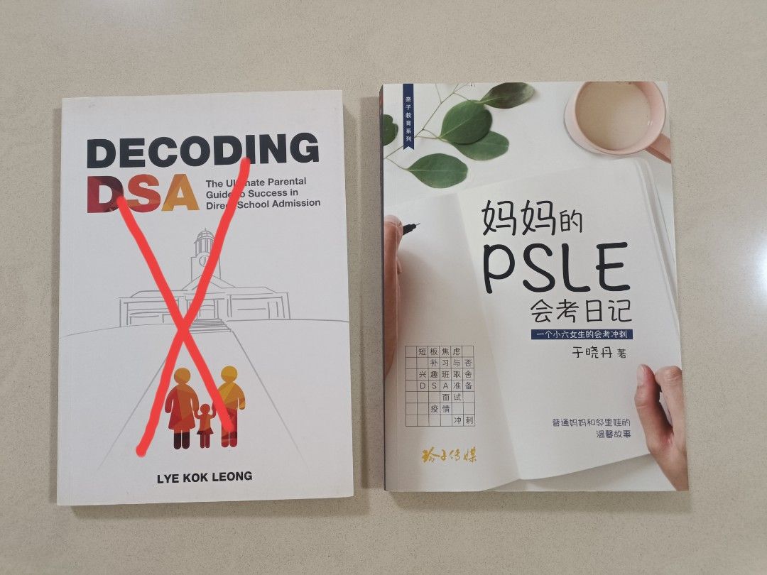 Decoding DSA guide & PSLE mummy's diary $5 each, Hobbies & Toys, Books ...