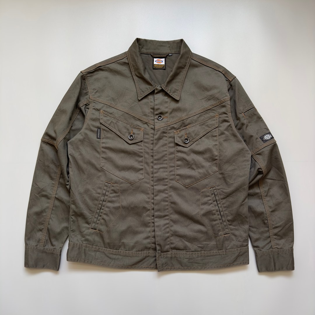 Dickies D-1230 Workers Twill Trucker Jacket, Men's Fashion, Coats ...