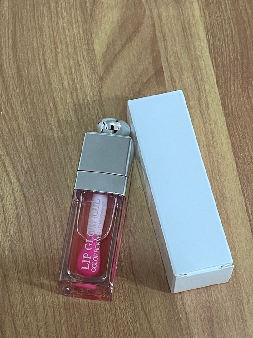 Dior Lip Glow Oil 001 Pink, Beauty & Personal Care, Face, Makeup on ...