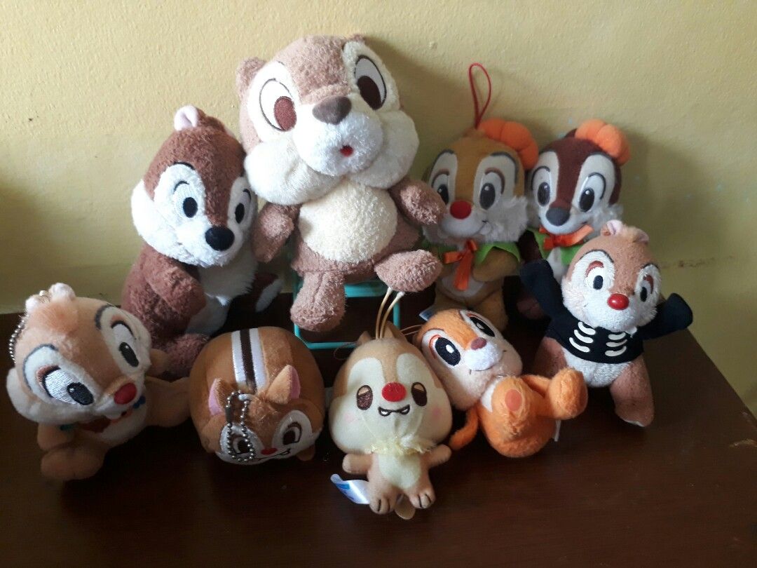 Disney Chipmunks charms & plushies, Hobbies & Toys, Toys & Games on ...