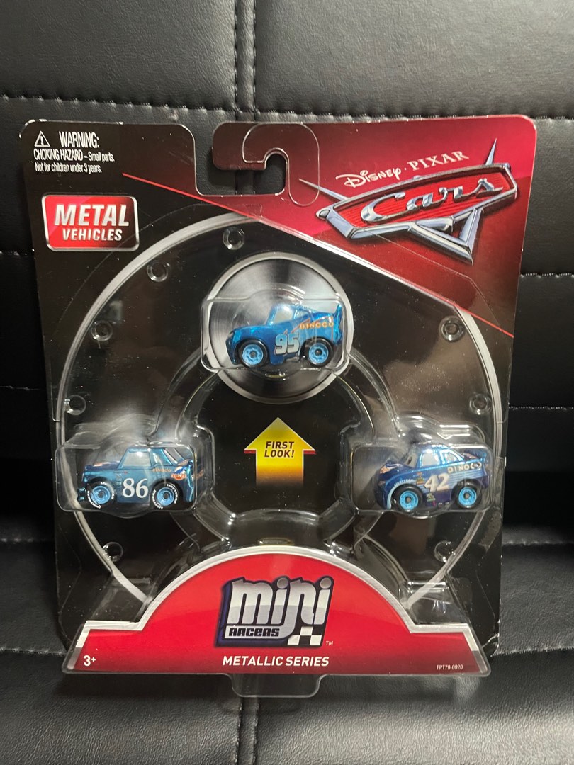 Disney pixar cars mini racers metallic series 3 pack, Hobbies & Toys ...