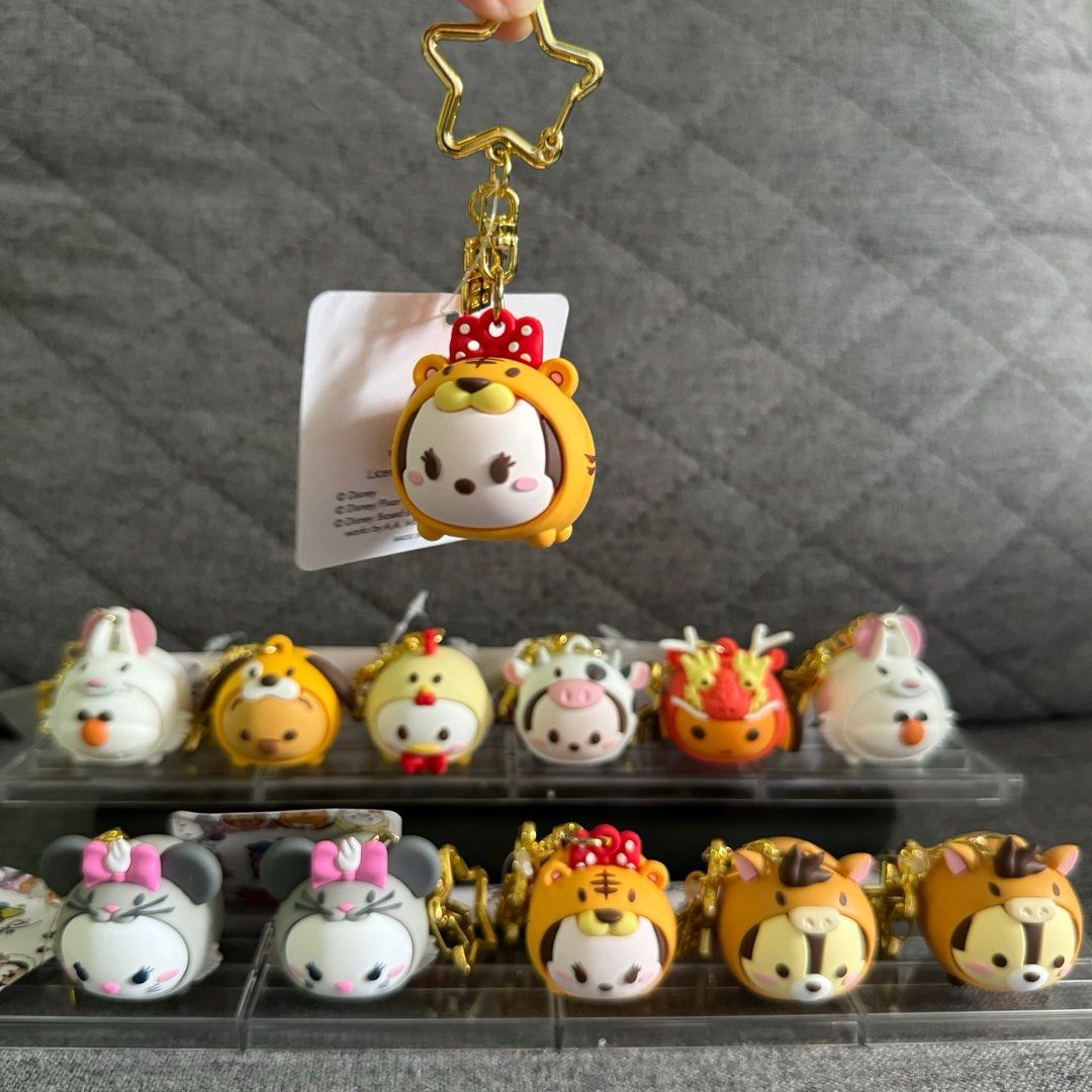 Disney Tsum Tsum Keychain, Hobbies & Toys, Toys & Games on Carousell