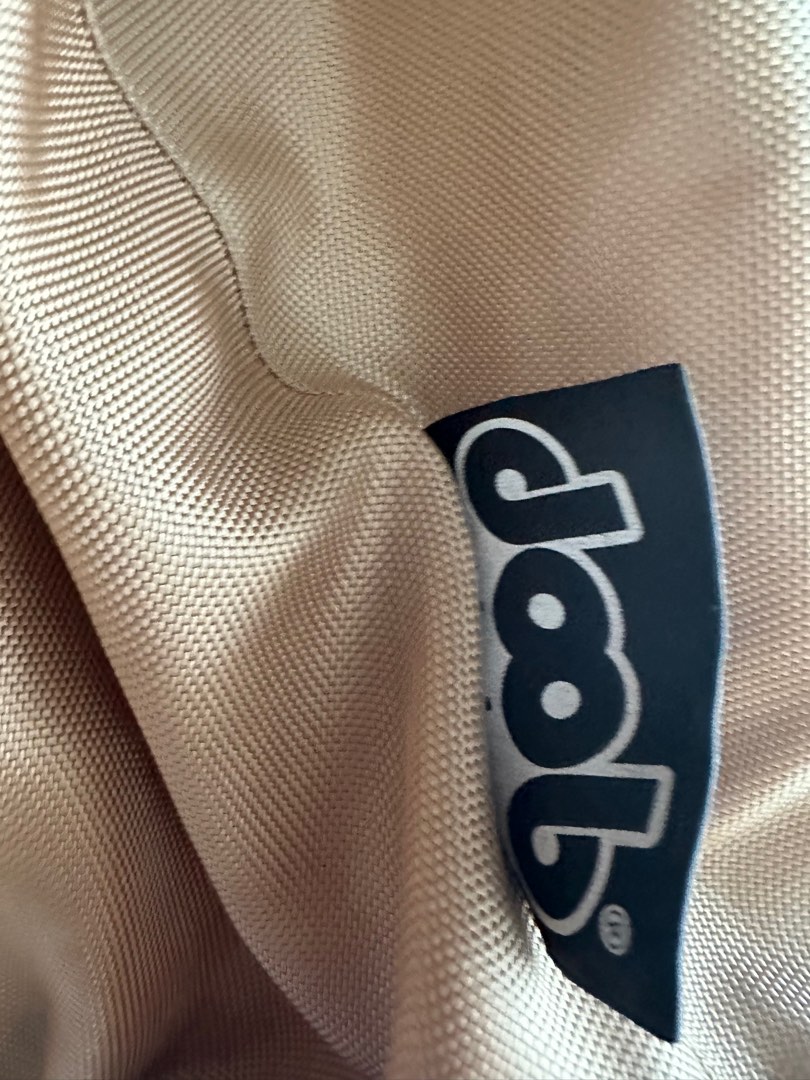 Doobs PLOP (beige M size) teardrop shape & water repellant bean bag ...