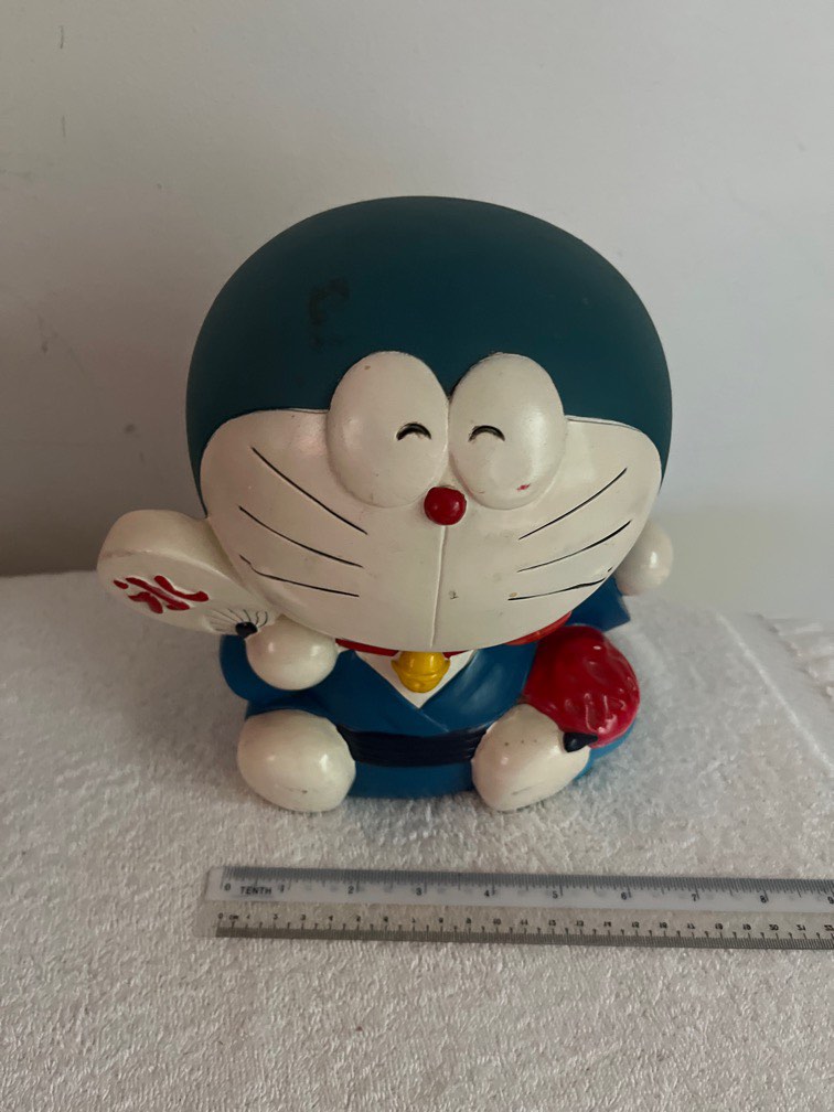 Doraemon Piggy Bank, Hobbies & Toys, Toys & Games on Carousell