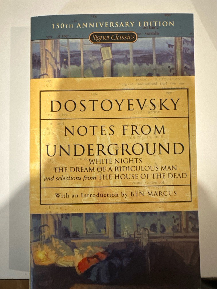 Dostoyevsky Notes from Underground, Hobbies & Toys, Books & Magazines ...