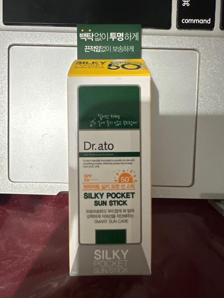 Dr. Ato Silky Pocket Sun stick 50+, Beauty & Personal Care, Face, Face ...