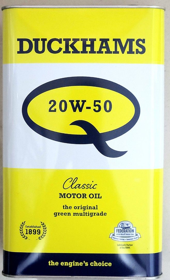 DUCKHAMS CLASSIC Q 20W-50 [ ENGINE OIL ], Car Accessories, Accessories ...