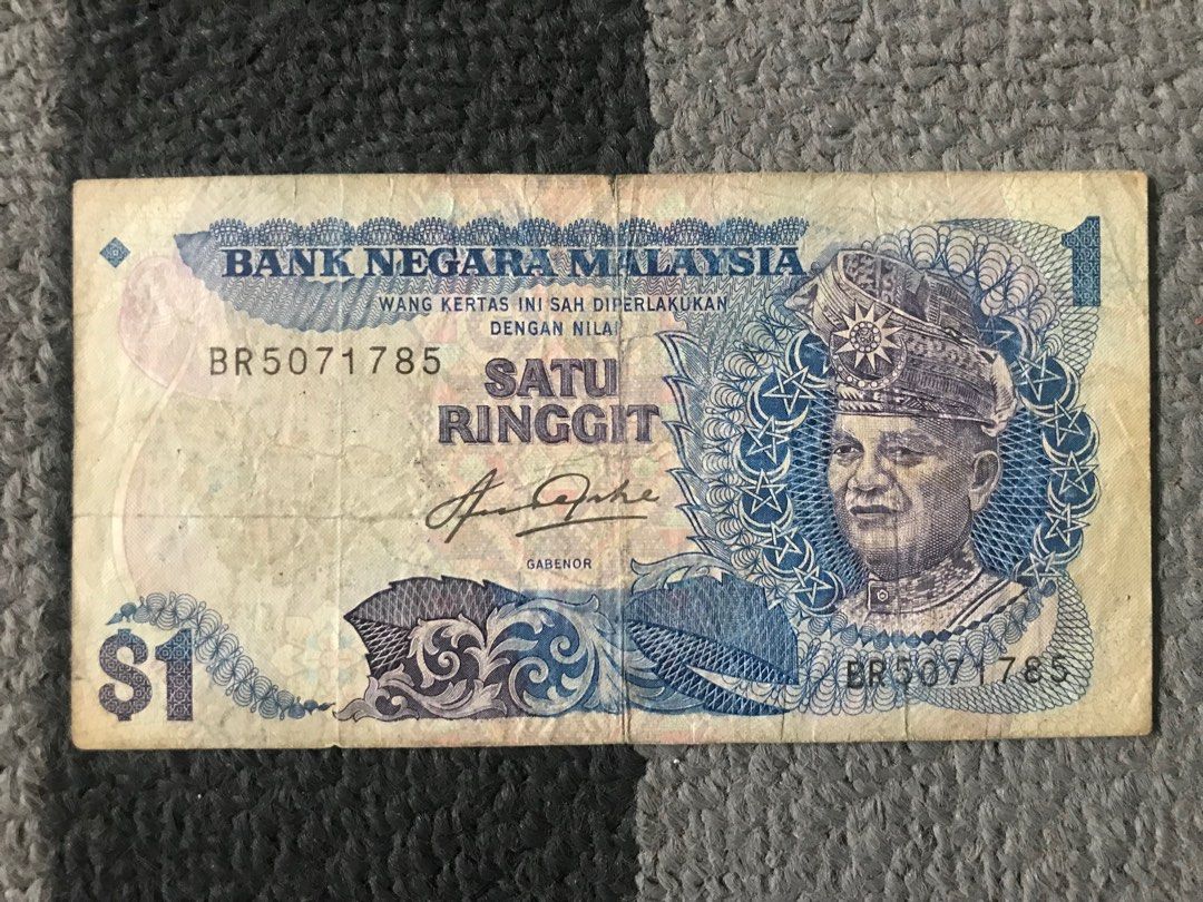 Duit RM1 lama, Hobbies & Toys, Collectibles & Memorabilia, Currency on ...