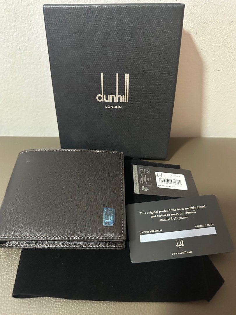 Dunhill Wallet - BN - Authentic, Men's Fashion, Watches & Accessories, Wallets & Card Holders on ...