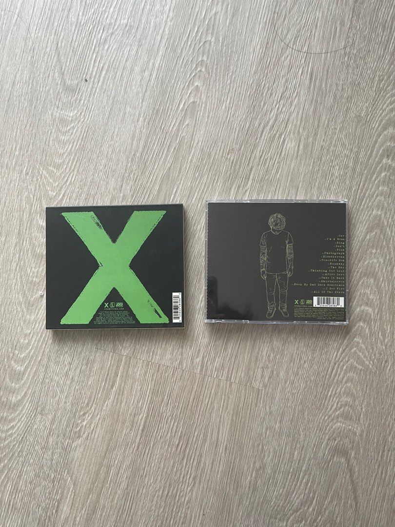 original ed sheeran cd album X multiply, Hobbies & Toys, Music & Media, CDs & DVDs on Carousell
