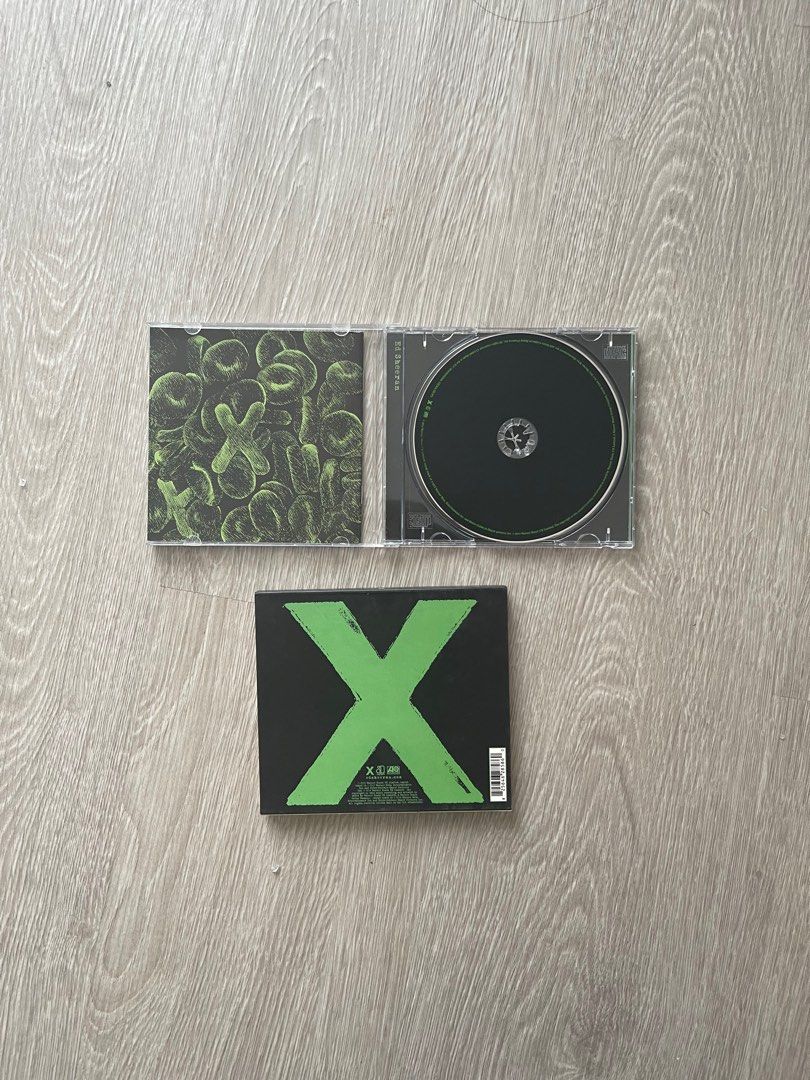 original ed sheeran cd album X multiply, Hobbies & Toys, Music & Media, CDs & DVDs on Carousell