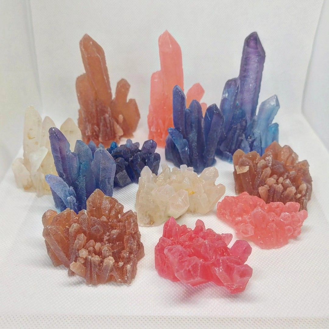 Edible Crystal Tower Clusters, Food & Drinks, Homemade Bakes on Carousell