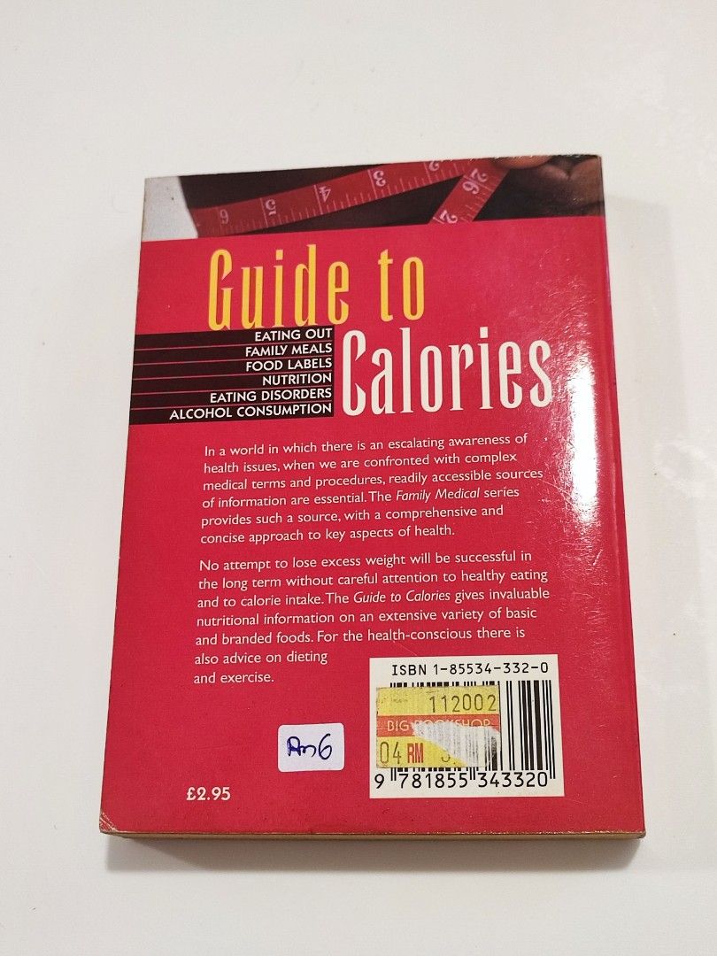 (ENG) Guide To Calories, Hobbies & Toys, Books & Magazines, Textbooks ...