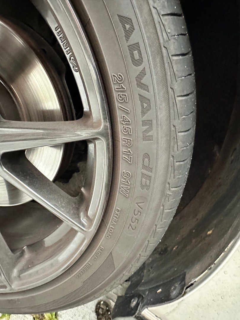 Enkei rim, Car Accessories, Tyres & Rims on Carousell