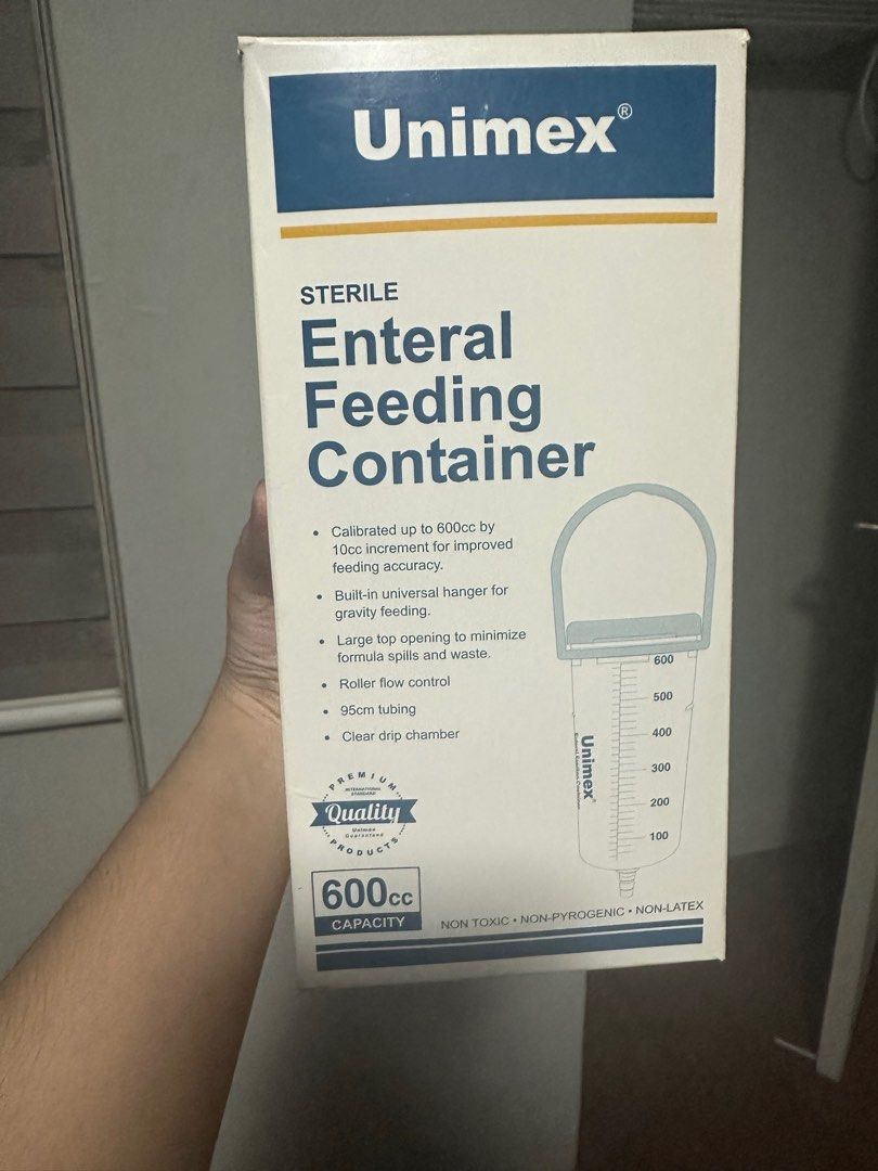 Enteral Feeding Container - 600 cc, Health & Nutrition, Medical ...