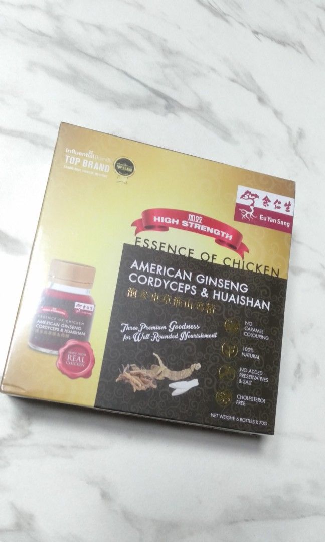 Essence of Chicken American ginseng cordyseps with huaishan, Health ...