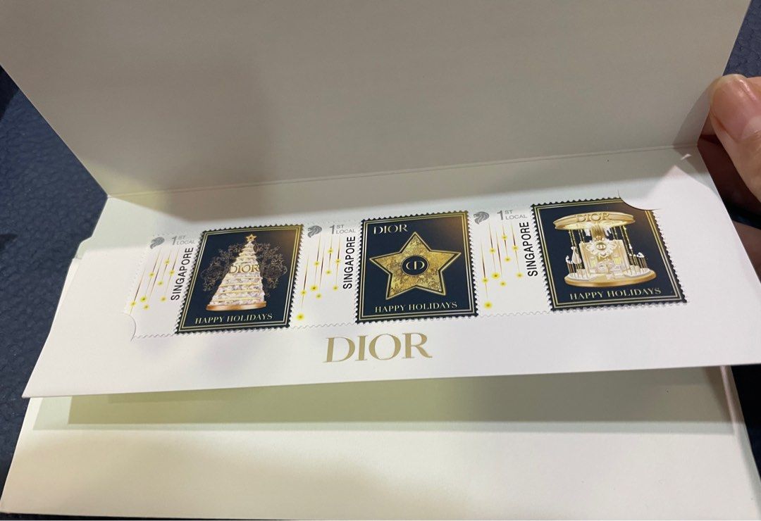VIP Exclusive Dior Stamps, Hobbies & Toys, Memorabilia & Collectibles ...