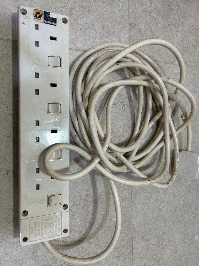 Extension Socket, TV & Home Appliances, Electrical, Adaptors & Sockets ...